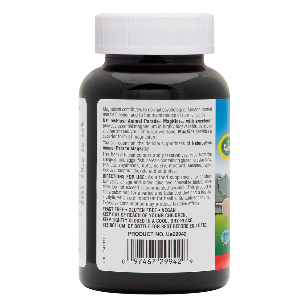 Natures Plus Nature's Plus Animal Parade Mag Kidz Chewable, 90 ...