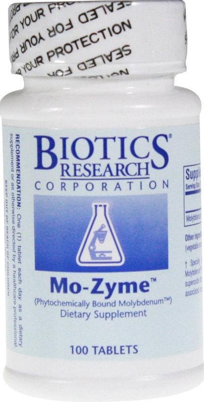 Biotics Research Mo-Zyme, 100 Tablets | Revital