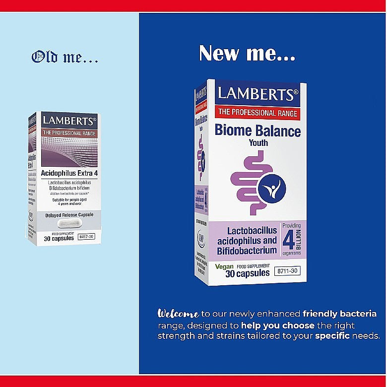 Lamberts Biome Balance Youth, 30 Capsules | Revital