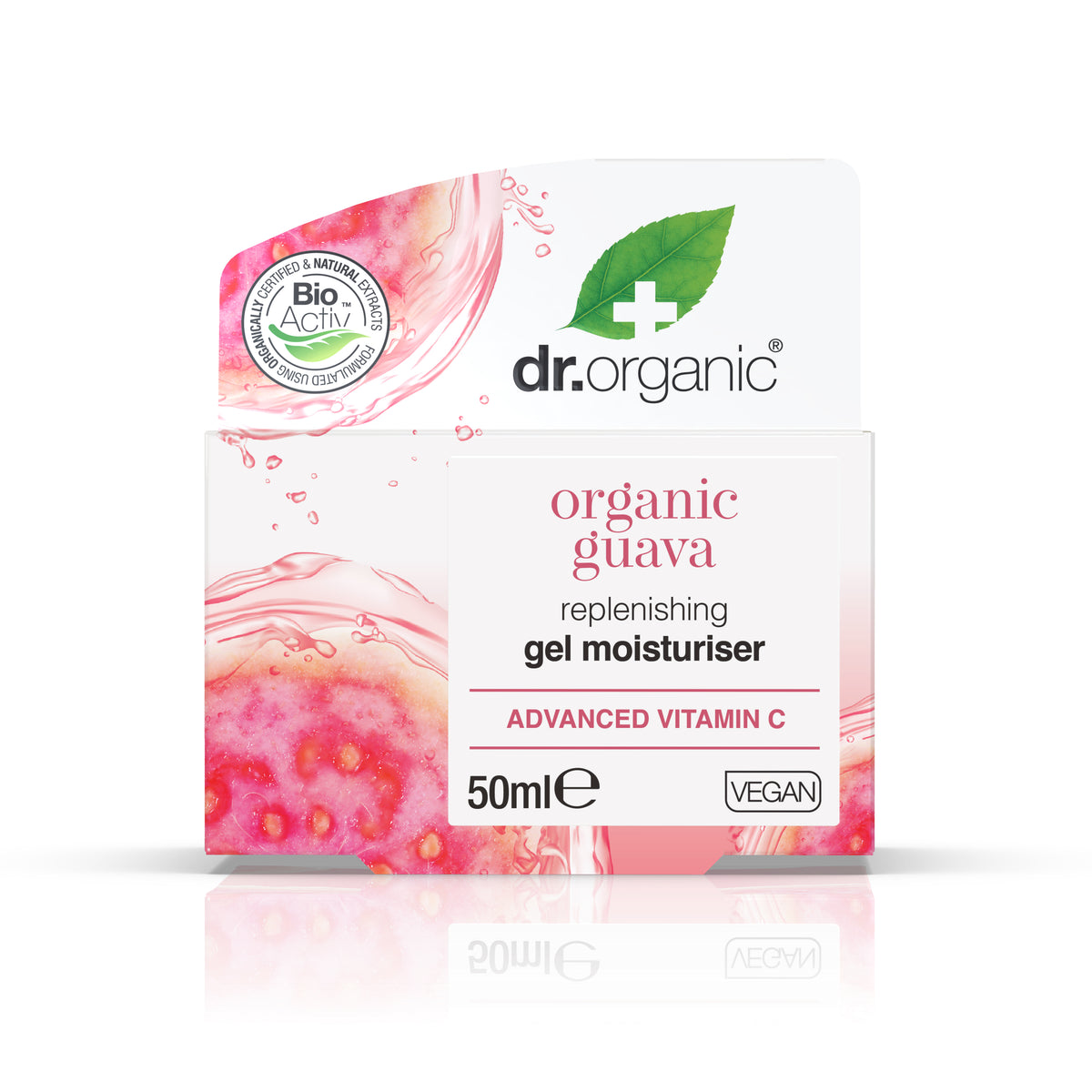 Dr Organic Guava Gel Moisturiser, 50ml | Revital