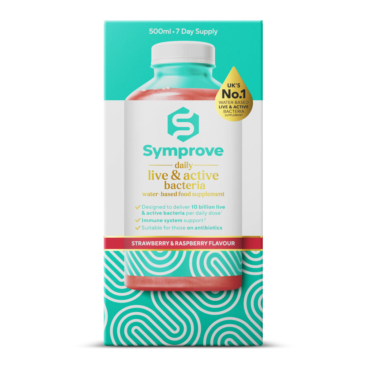Symprove Strawberry & Raspberry, 500ml | Revital