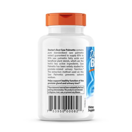 Doctor's Best Saw Palmetto with Prosterol, Standardized Extract 320mg ...