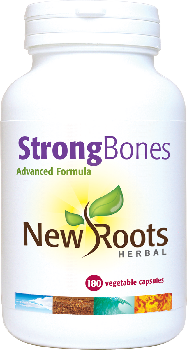 New Roots Herbal Strong Bones, 180 Capsules | Revital