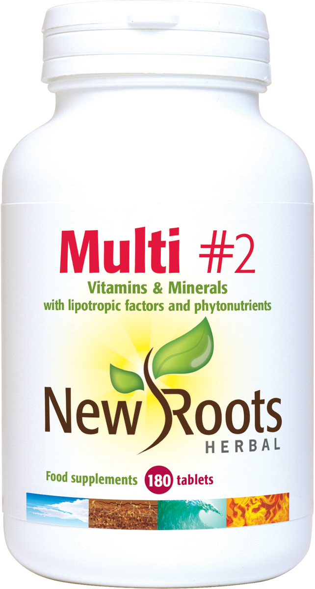 New Roots Herbal Multi #2, 180 Tablets | Revital