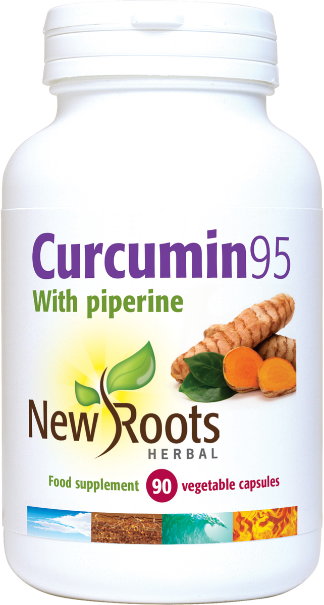 New Roots Herbal Curcumin 95, 90 Capsules | Revital