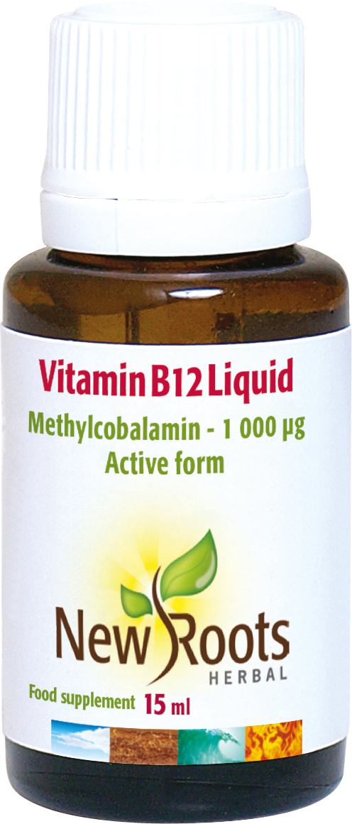 New Roots Herbal Vitamin B12 Liquid, 15ml | Revital