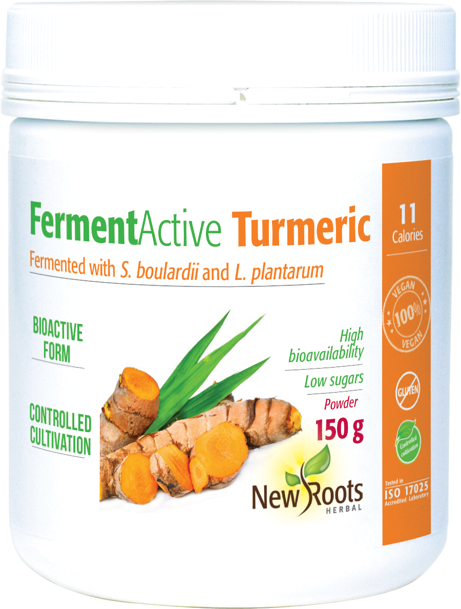 New Roots Herbal Ferment Active Turmeric Powder, 150gr | Revital