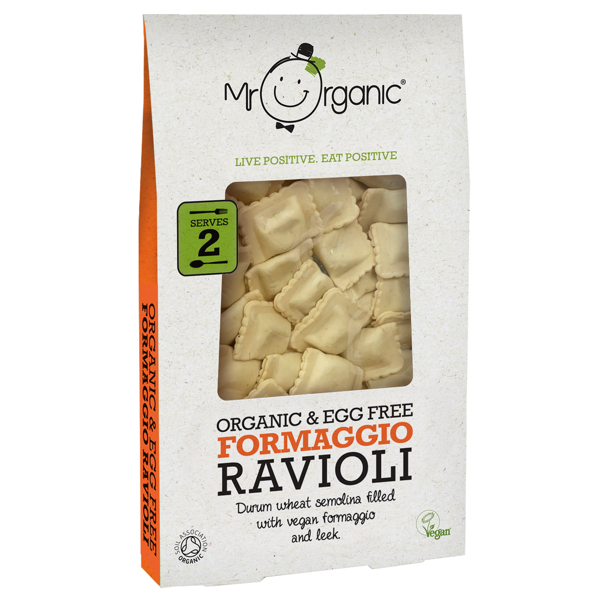 Mr Organic Formaggio Ravioli, 250gr | Revital