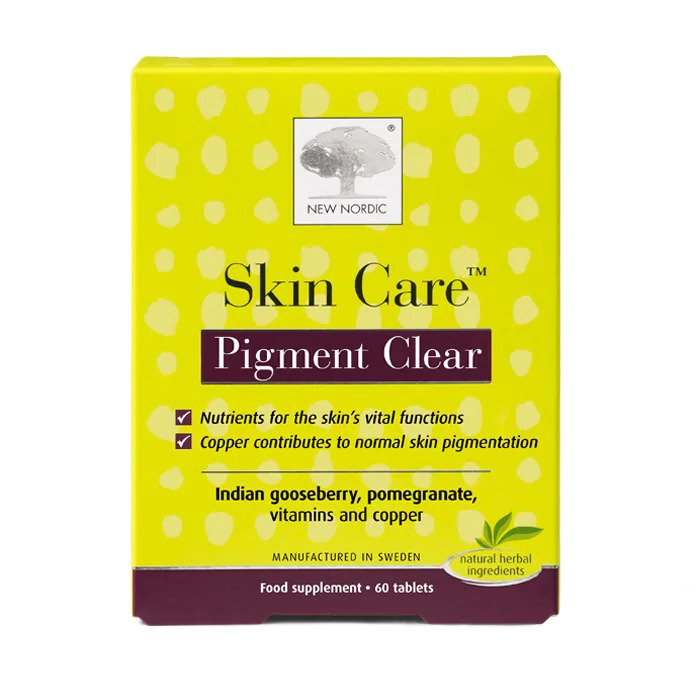 New Nordic Skin Care Pigment Clear, 60 Tablets | Revital