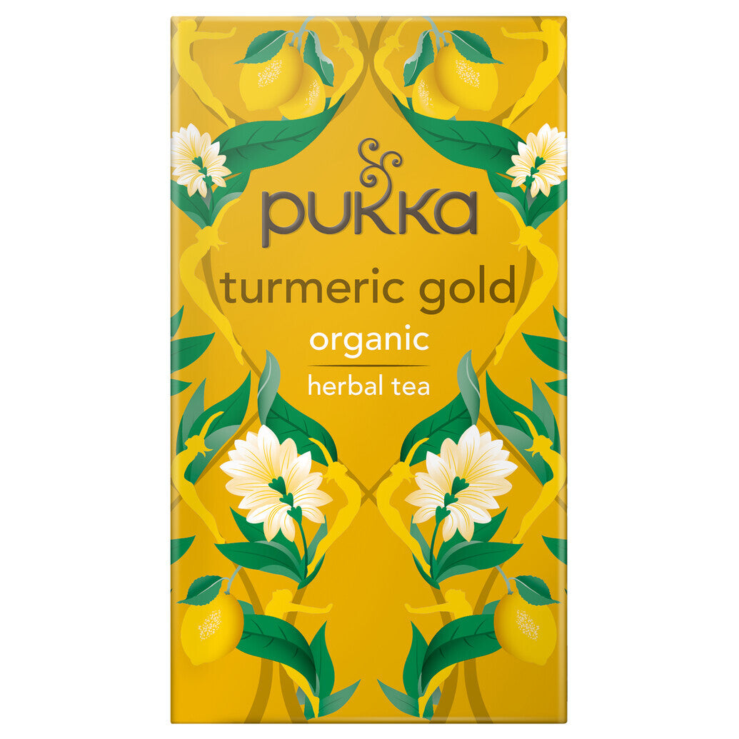 Pukka Herbs Pukka Turmeric Gold Tea, 20Bags | Revital