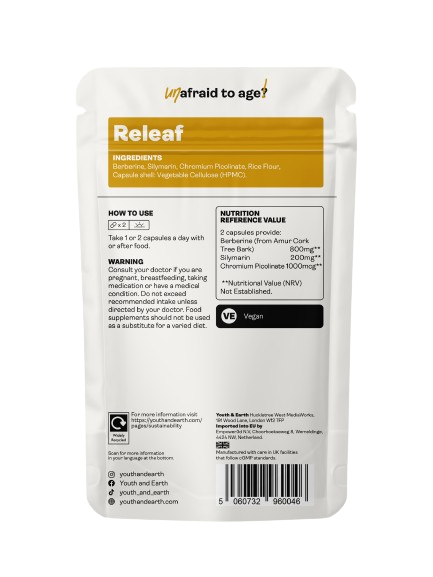 Youth & Earth Releaf, 60 Capsules | Revital