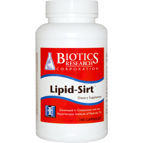 Biotics Research Lipid-Sirt, 240 Capsules | Revital
