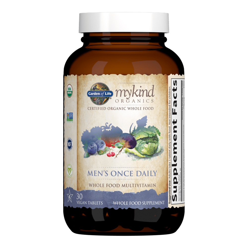 Garden Of Life mykind Organic Men's Daily, 30 Capsules | Revital