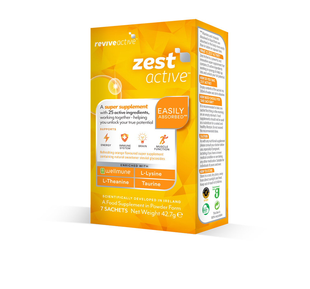 Revive Active Zest Active, 7 Sachets | Revital