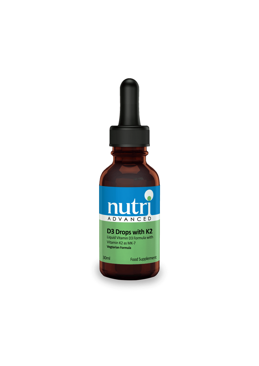 Nutri Advanced Vitamin D3 Drops with K2, 30ml | Revital