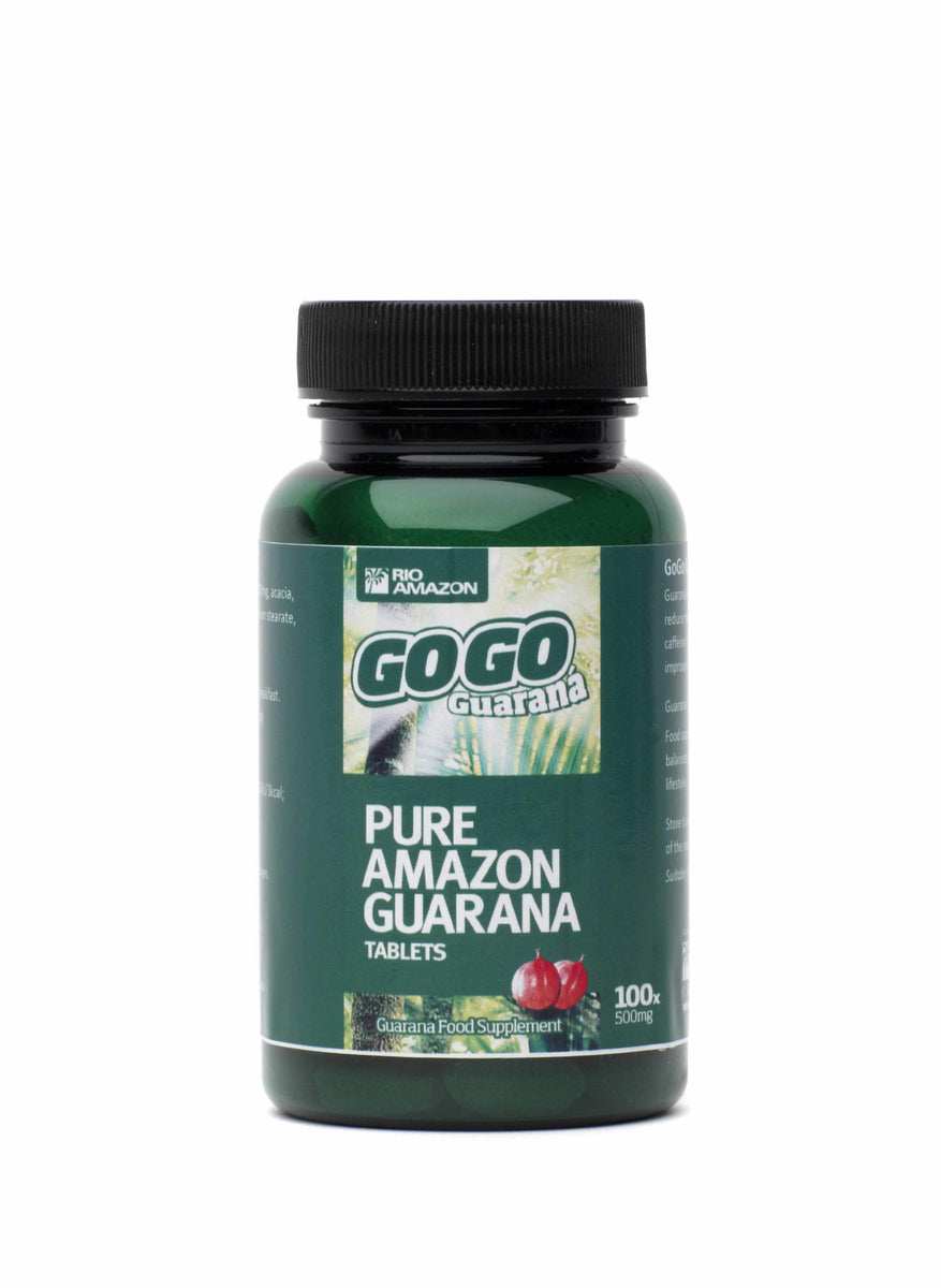 GoGo Guarana Rio Guarana Tablets, 500mg, 100Tabs | Revital