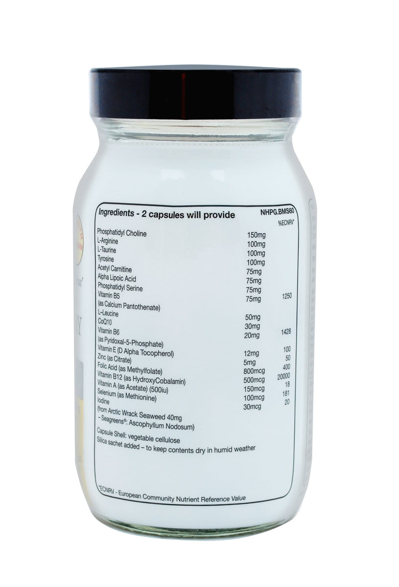 Natural Health Practice NHP Brain & Memory Support, 60VCaps | Revital