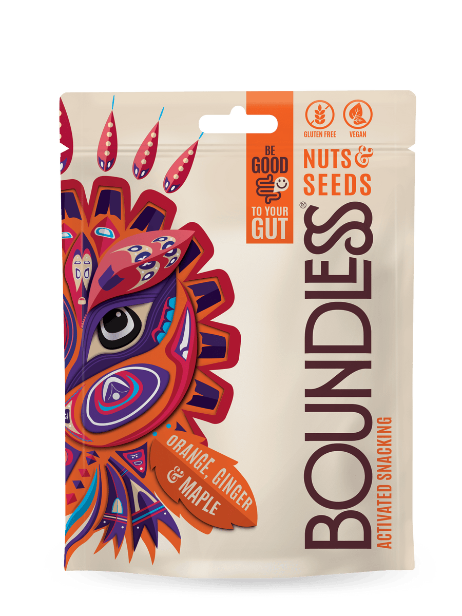 Boundless Activated Snacking Boundless Nuts & Seeds Orange, Ginger ...