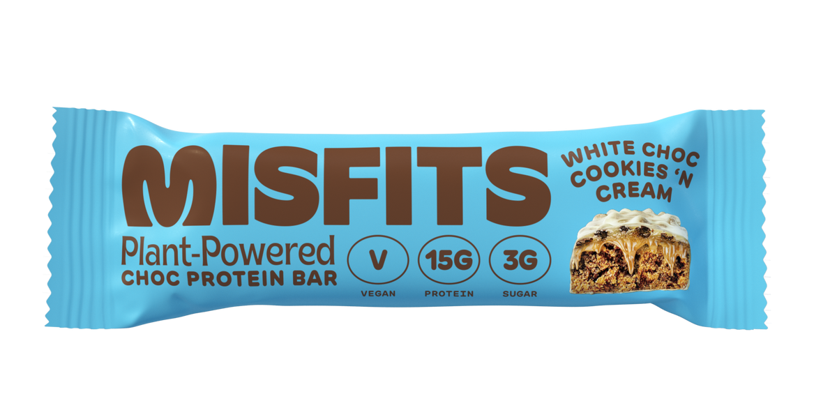 Misfits Health Misfits Vegan White Chocolate Cookies and Cream Protein ...