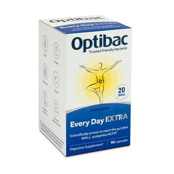OptiBac Optibac Probiotics For Everyday Probiotic Extra Strength, 90 ...