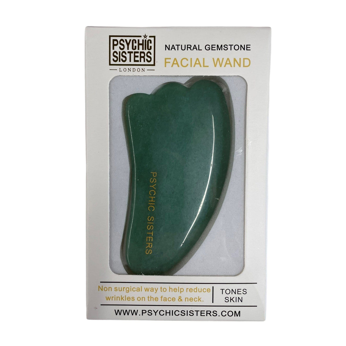 Psychic Sisters Aventurine Gua Sha Facial Wand | Revital