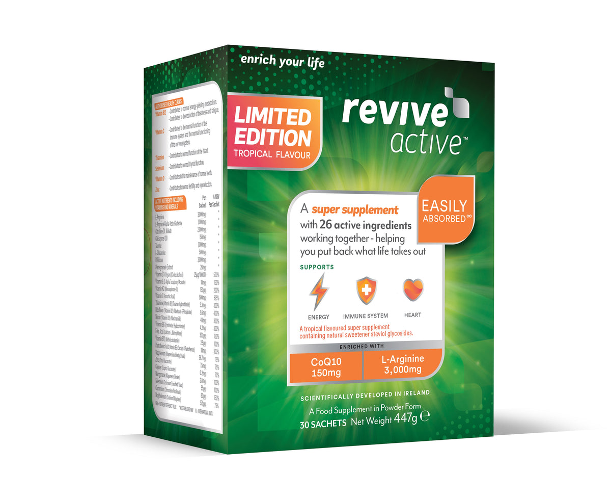 Revive Active Tropical Flavour, 30 Sachets | Revital
