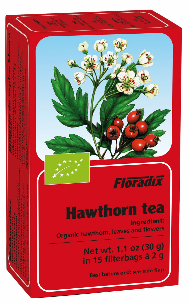 Floradix Salus Organic Hawthorn Tea, 15 Bags | Revital
