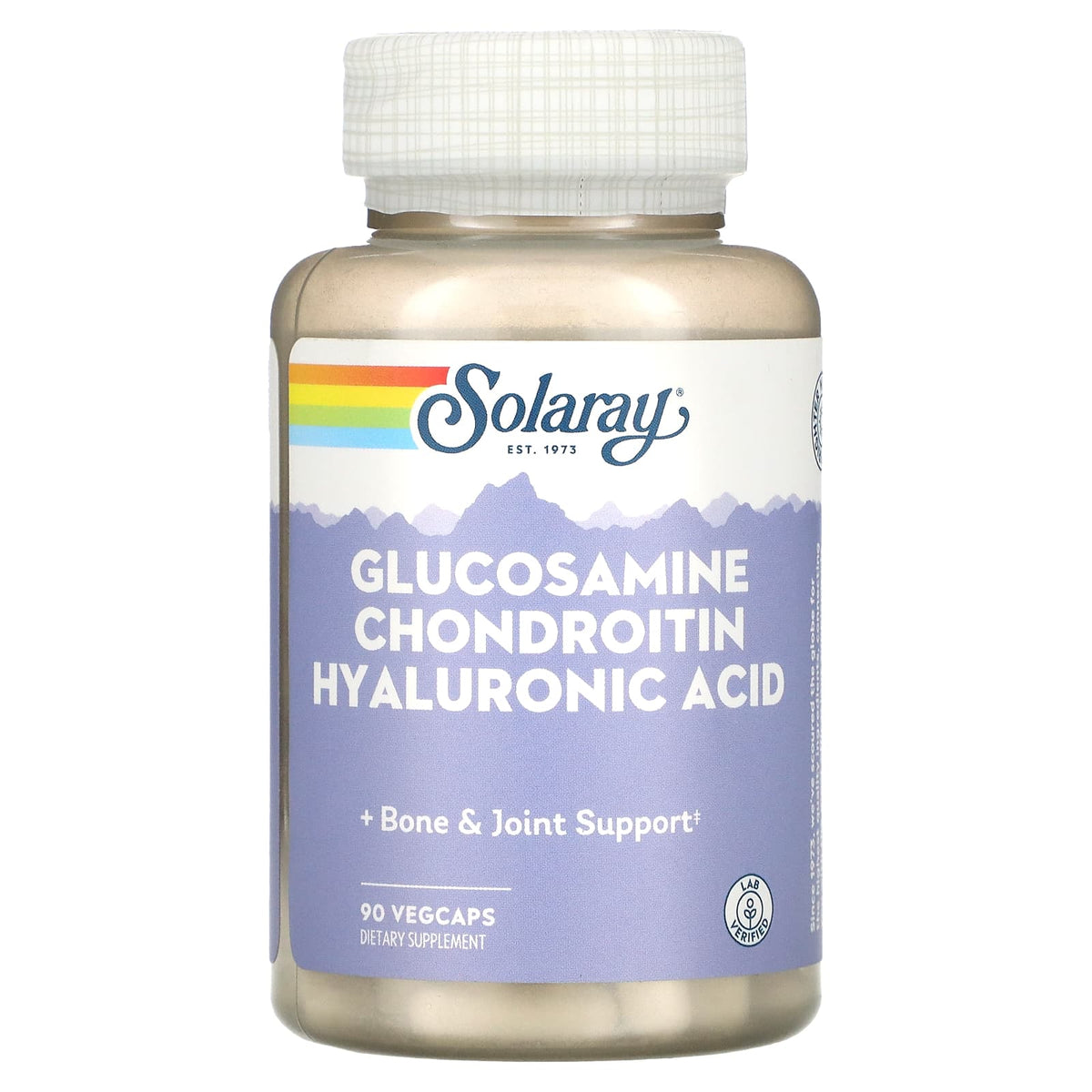 Solaray Glucosamine Chondroitin MSM, 90 Tablets | Revital