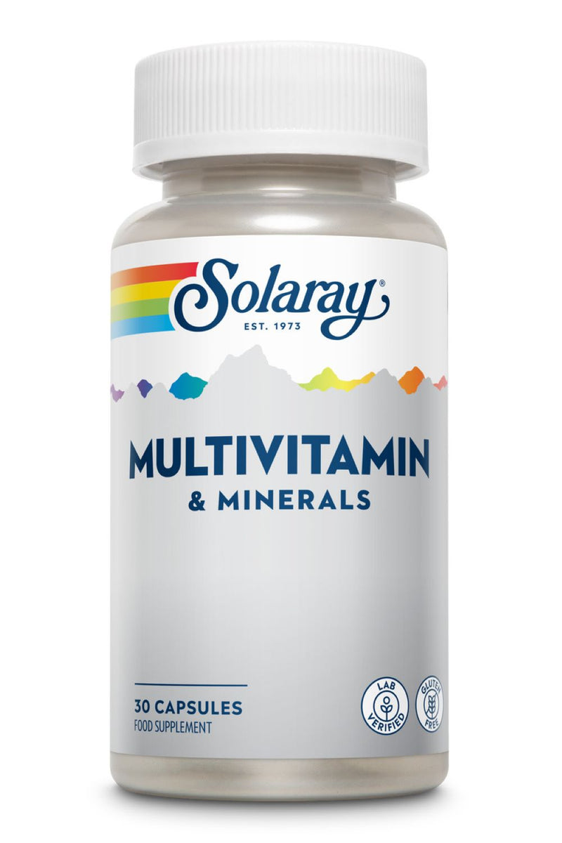 Solaray Multivitamin, 30 Capsules | Revital