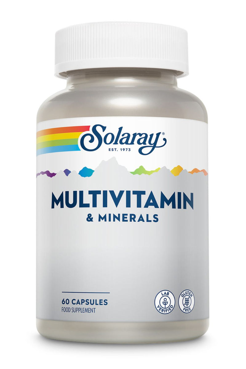 Solaray Multivitamin, 60 Capsules | Revital