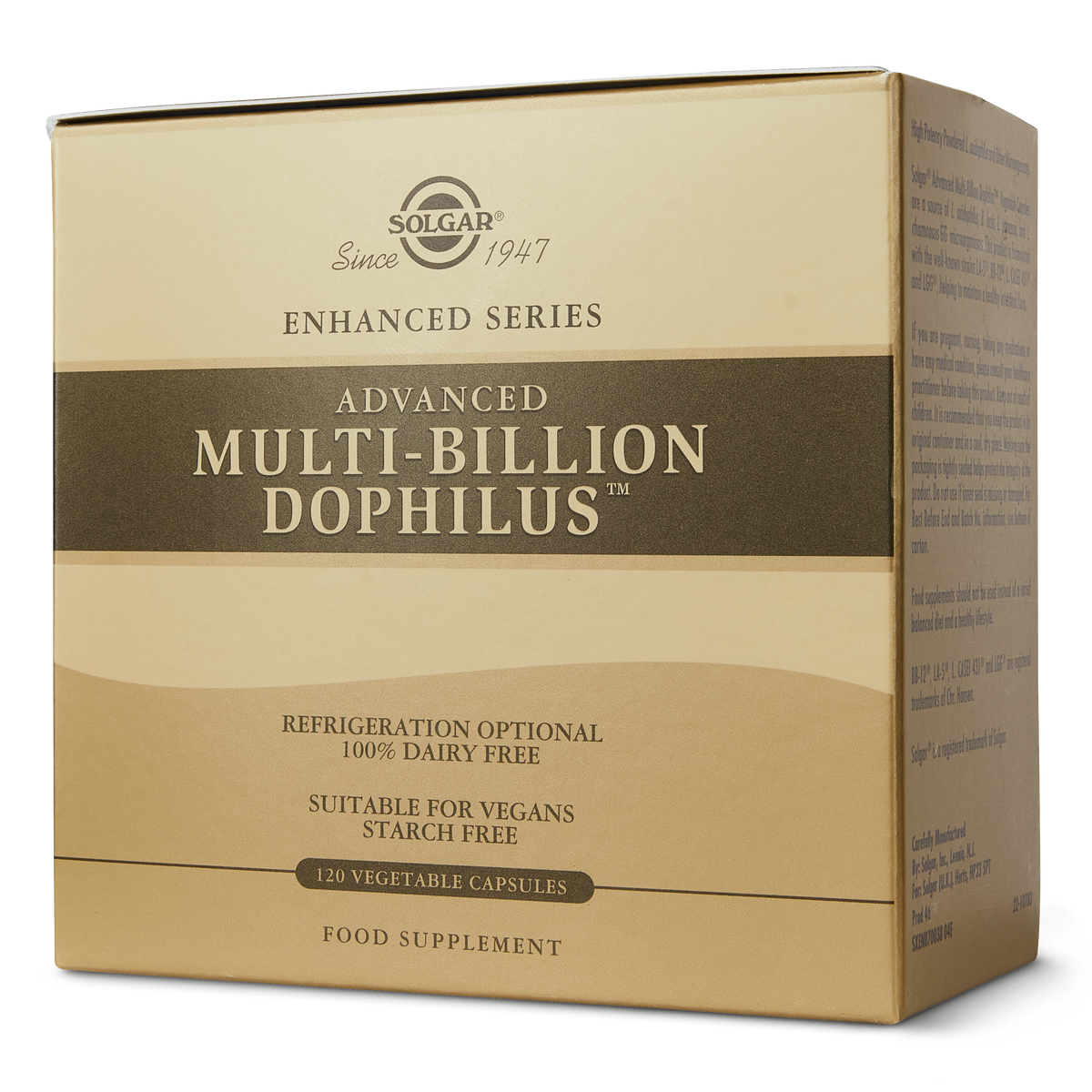 Solgar Advanced Multi-Billion Dophilus, 120 VCapsules ( 60 x 2) | Revital