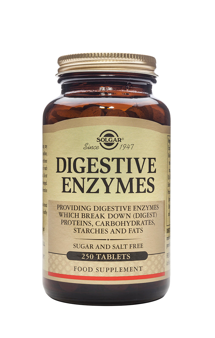 Solgar Digestive Enzymes, 250 Tablets | Revital