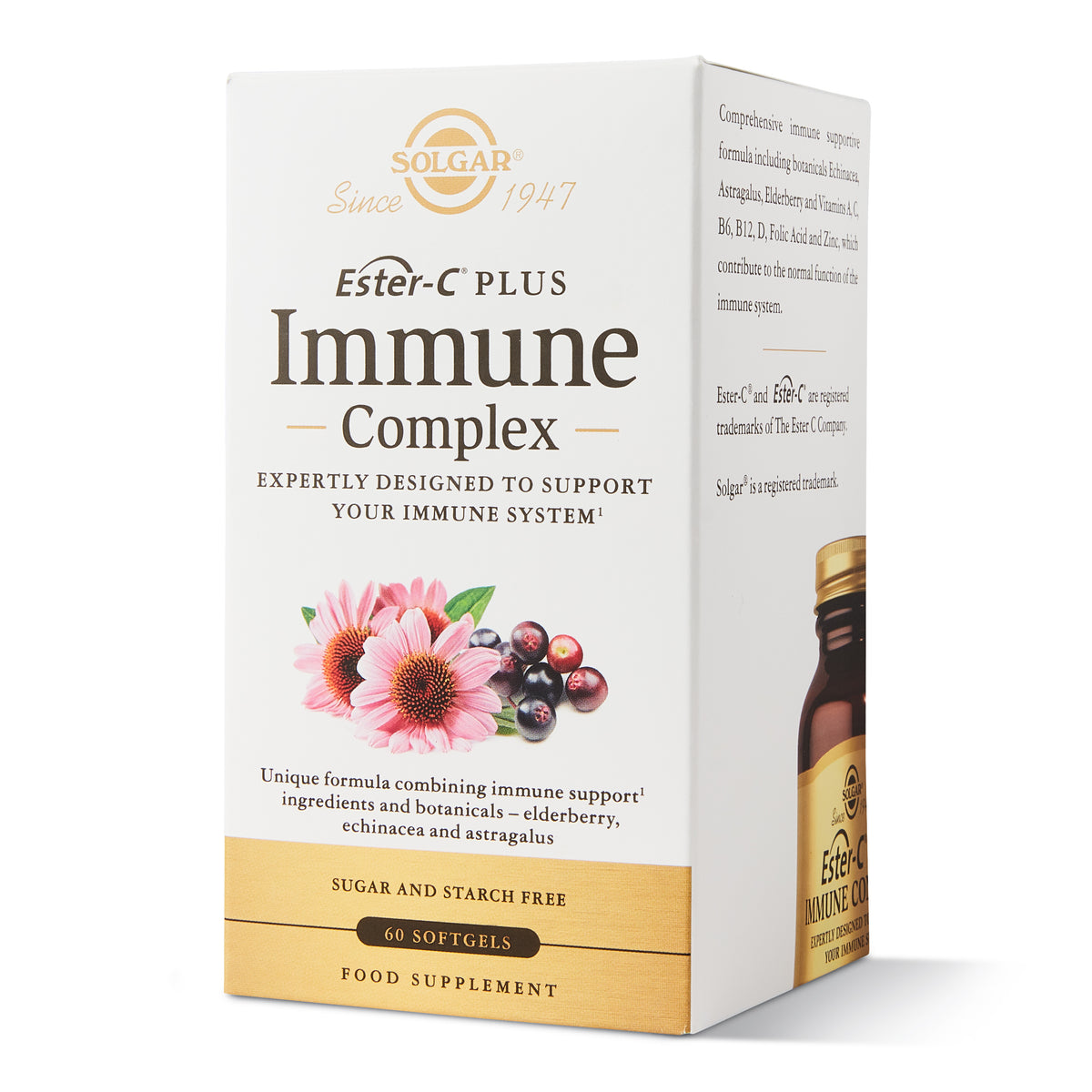 Solgar Ester-C Plus Immune Complex, 60 Softgels | Revital