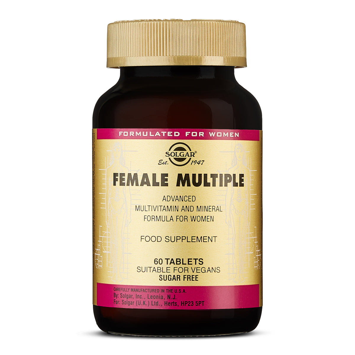 Solgar Female Multiple, 60 Tablets | Revital