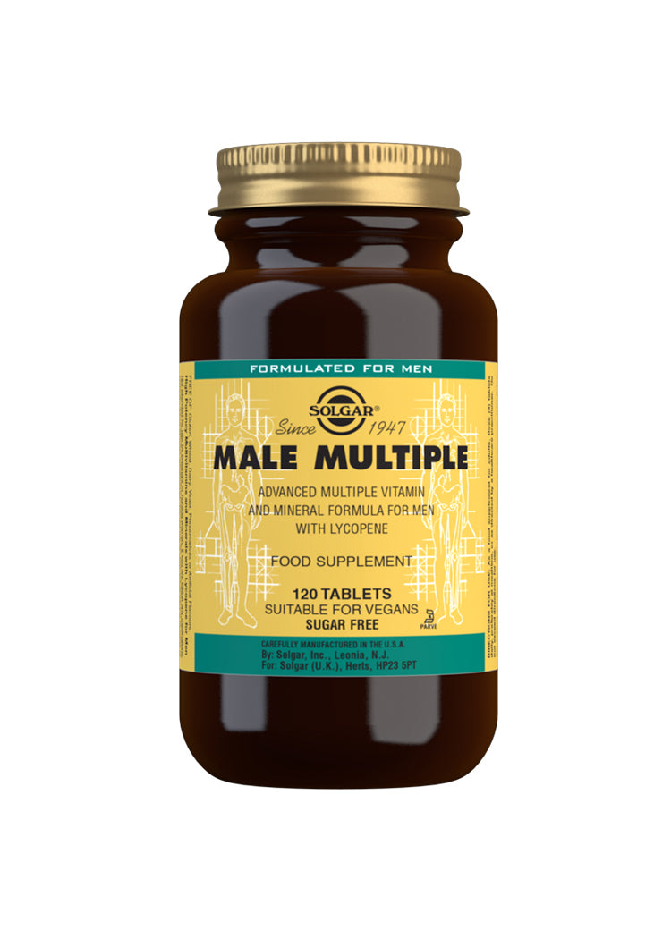 Solgar Male Multiple, 120 Tablets | Revital