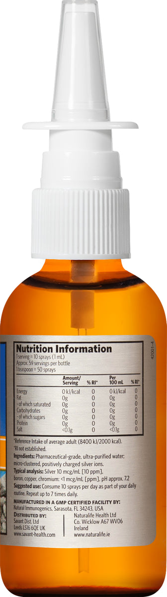 Sovereign Silver Vertical Spray, 60ml | Revital