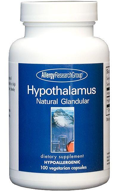 Allergy Research Hypothalamus Natural Glandular, 100 Capsules | Revital