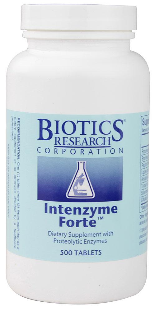 Biotics Research Intenzyme Forte, 500Tabs | Revital