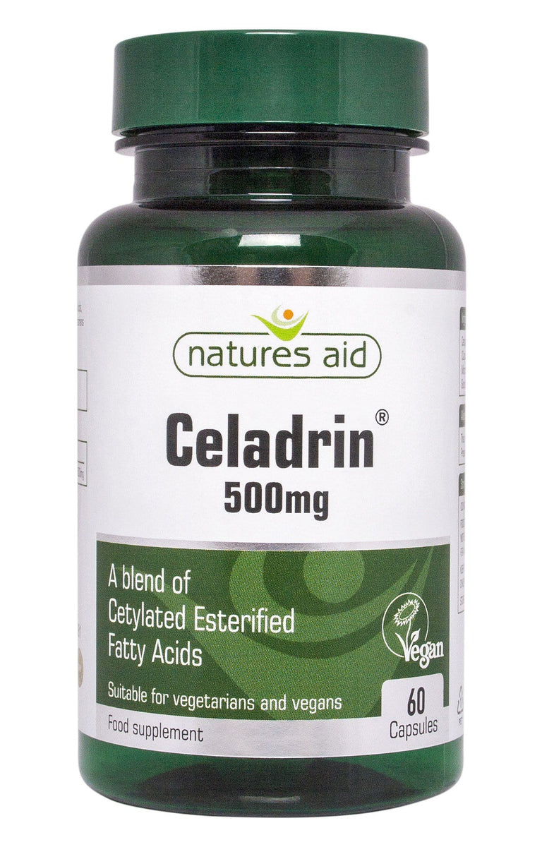 Natures Aid Celadrin, 500mg, 60 Tablets | Revital