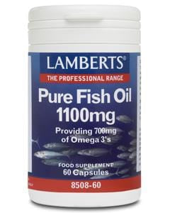 Lamberts High Potency Fish Oils, 1100mg, 60Caps | Revital