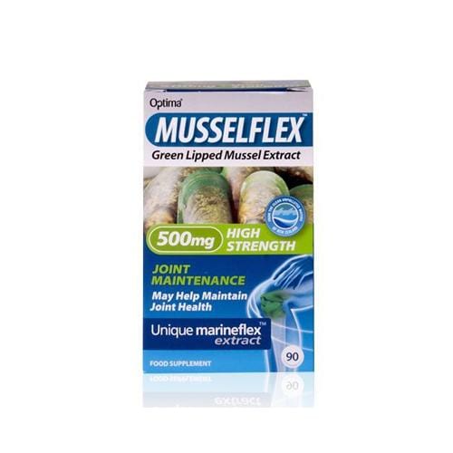 Musselflex Green Lipped Mussel Extract, 500mg, 90Tabs | Revital