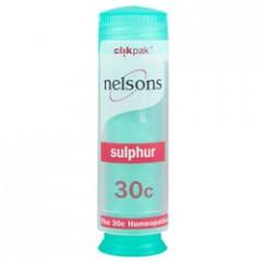 Nelsons Sulphur 30C, 84 Tablets | Revital