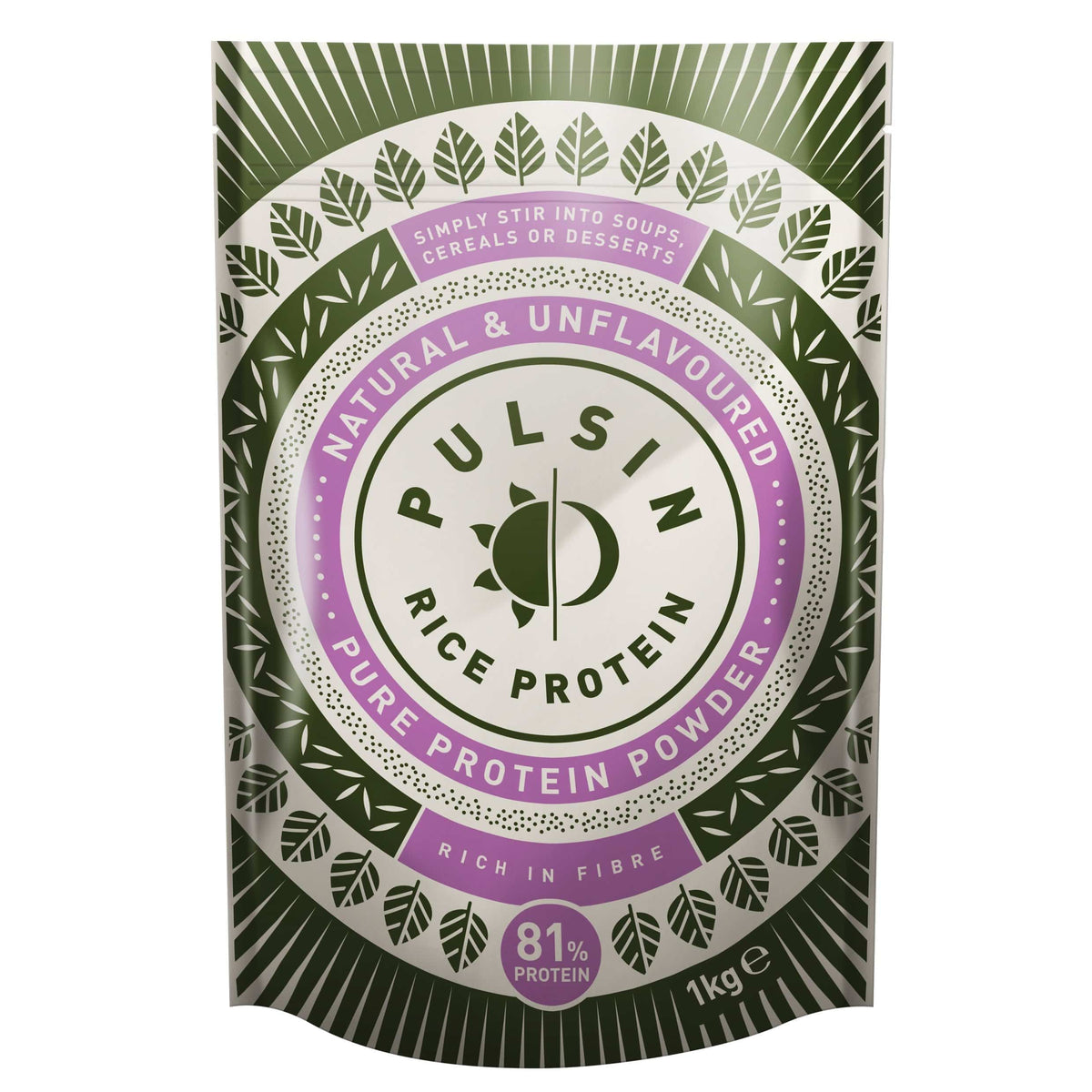 Pulsin Brown Rice Protein Powder, 1Kg | Revital