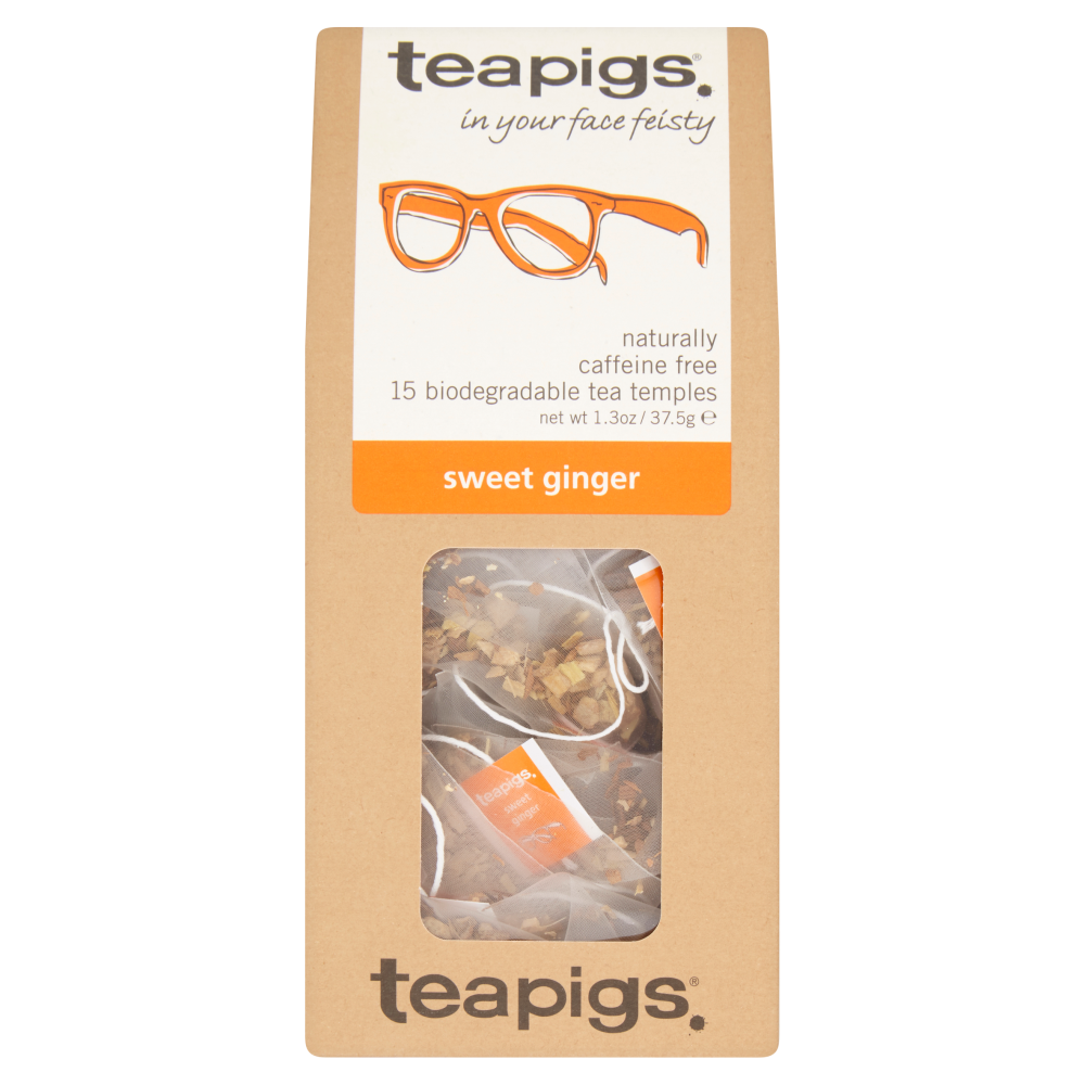 Teapigs teapigs - Sweet Ginger Temples, 15 Tea Temples | Revital