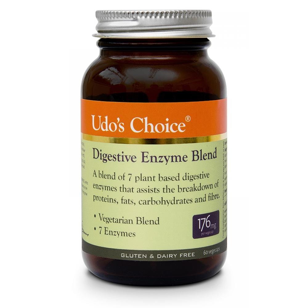 Udo's Choice Ultimate Digestive Enzymes Blend, 176mg, 60 Capsules | Revital
